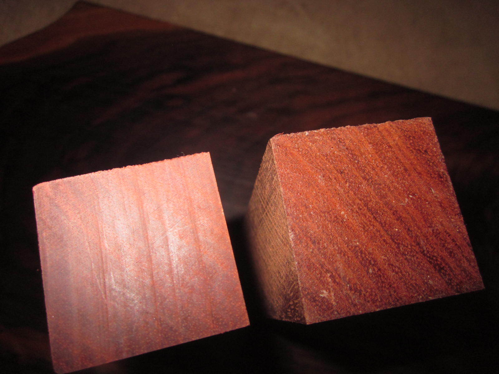 Lot of 2 Brazilian Bloodwood Turning Blank - 1.5" x 1.5" x 6" | eBay