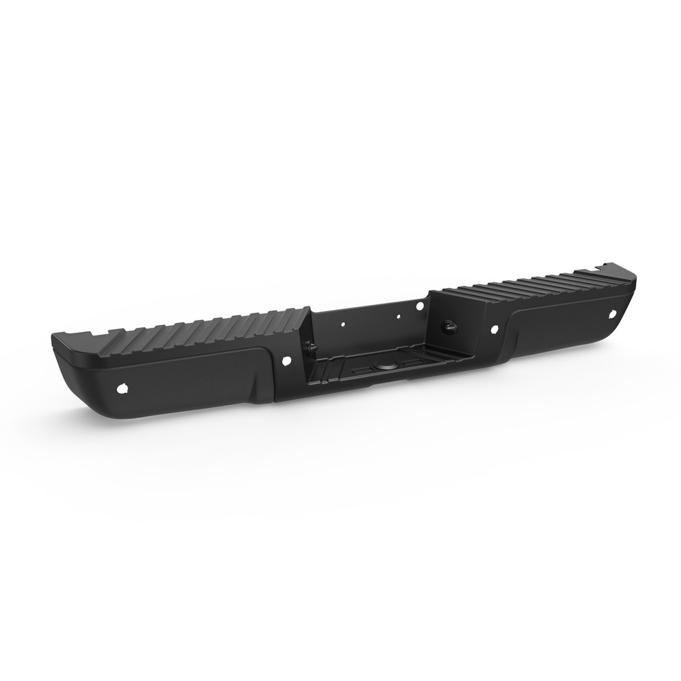 Black Steel Rear Step Bumper For 2008-2016 Ford F-250 F-350 F-450 w ...