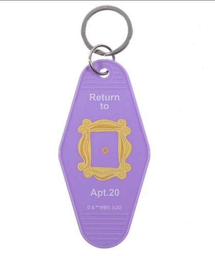 FRIENDS TV Show - Purple Hotel Style Key Ring - Rachel & Monica's ...