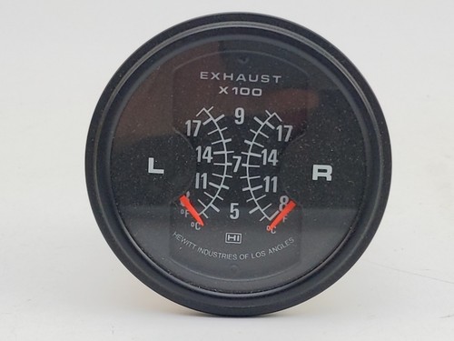 Hewitt Instruments 010-505 Twin-Pyro 3" Dual Pyrometer Exhaust ...