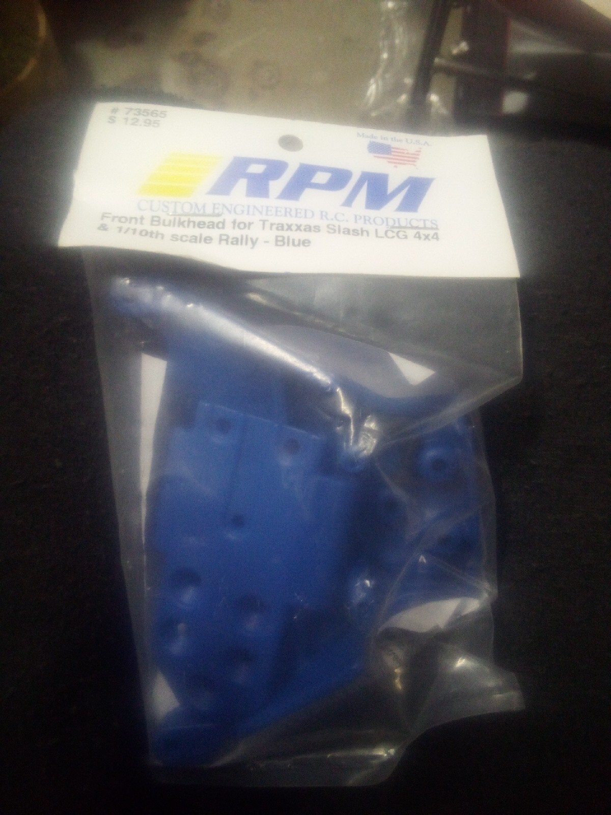 RPM Custom Engineered R.c. Products ( Front Bulkhead For Traxxas Slash ...