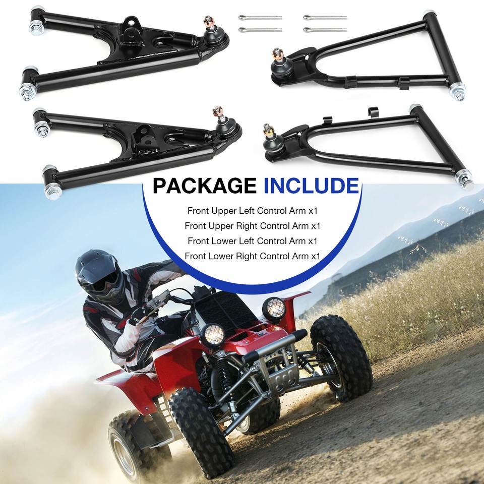Heavy Duty Front Upper &Lower Control A-Arms for Yamaha Banshee 350 ...