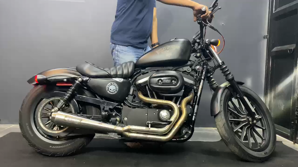 2004-2020 Harley-Davidson Sportster XL883N Exhaust Custom Full System ...