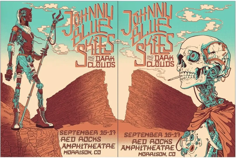 Johnny Blue Skies at Red Rocks In Morrison, Co September 16-17 2025 ...