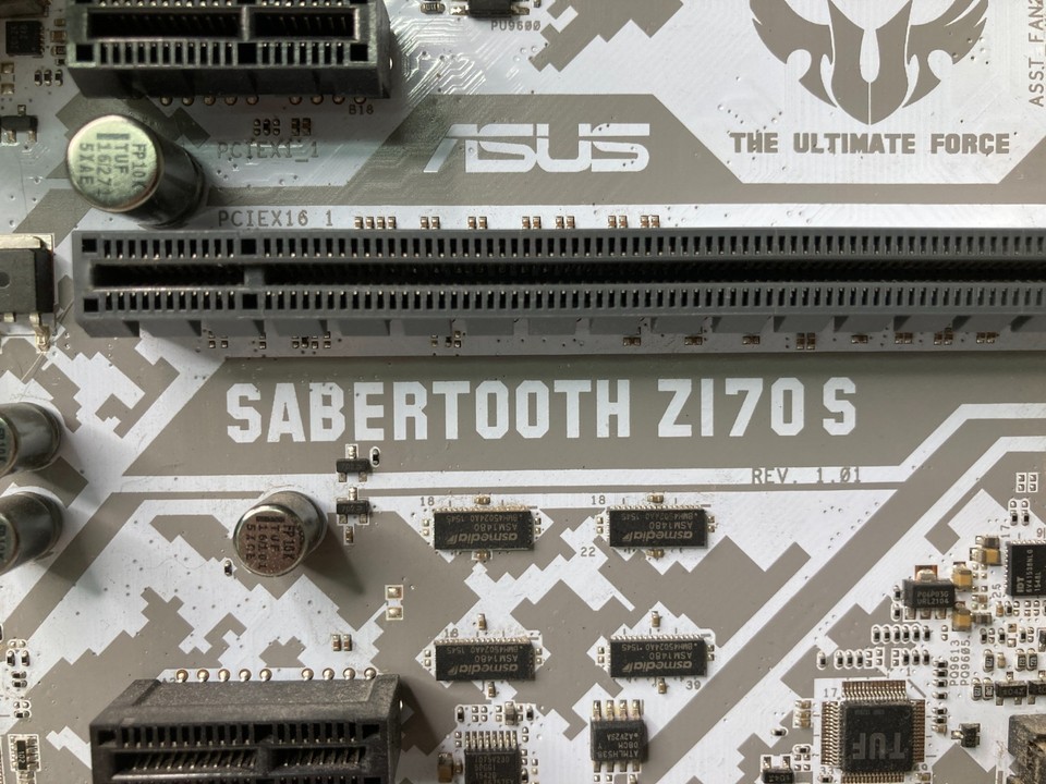 ASUS SABERTOOTH Z170S Motherboard Intel LGA1151 Socket DDR4 ATX 6th/7th ...