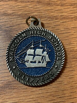 Malcolm High School Clippers Medallion pendant | eBay