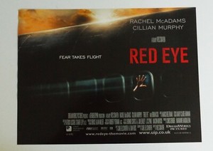 Red Eye 2005 Original UK Mini Quad Cinema Poster | eBay