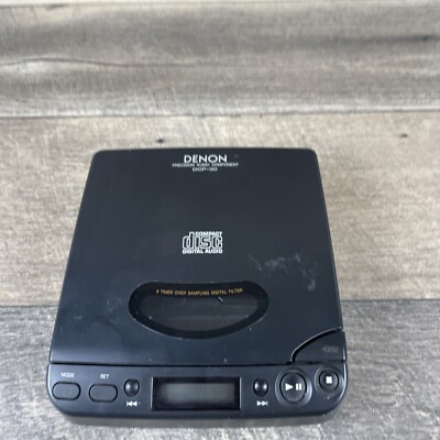 Denon DCP-30 Portable CD Compact Disc Player Vintage (Jan '92) Tested ...