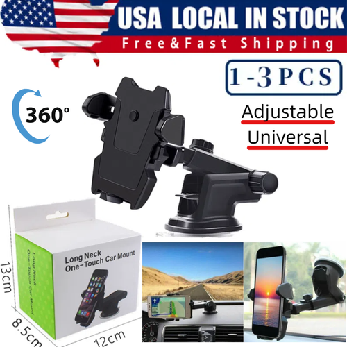 360° Universal Mount Holder Car Stand Windshield For Mobile Cell Phone GPS USA | eBay