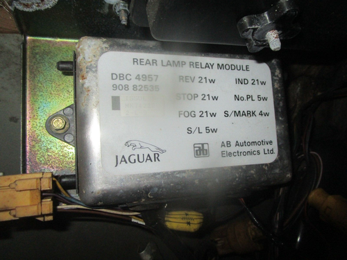 Jaguar XJ6 Rear Tail Lamp Light Bulb Relay Module 1988-1992 #DBC4957 # ...