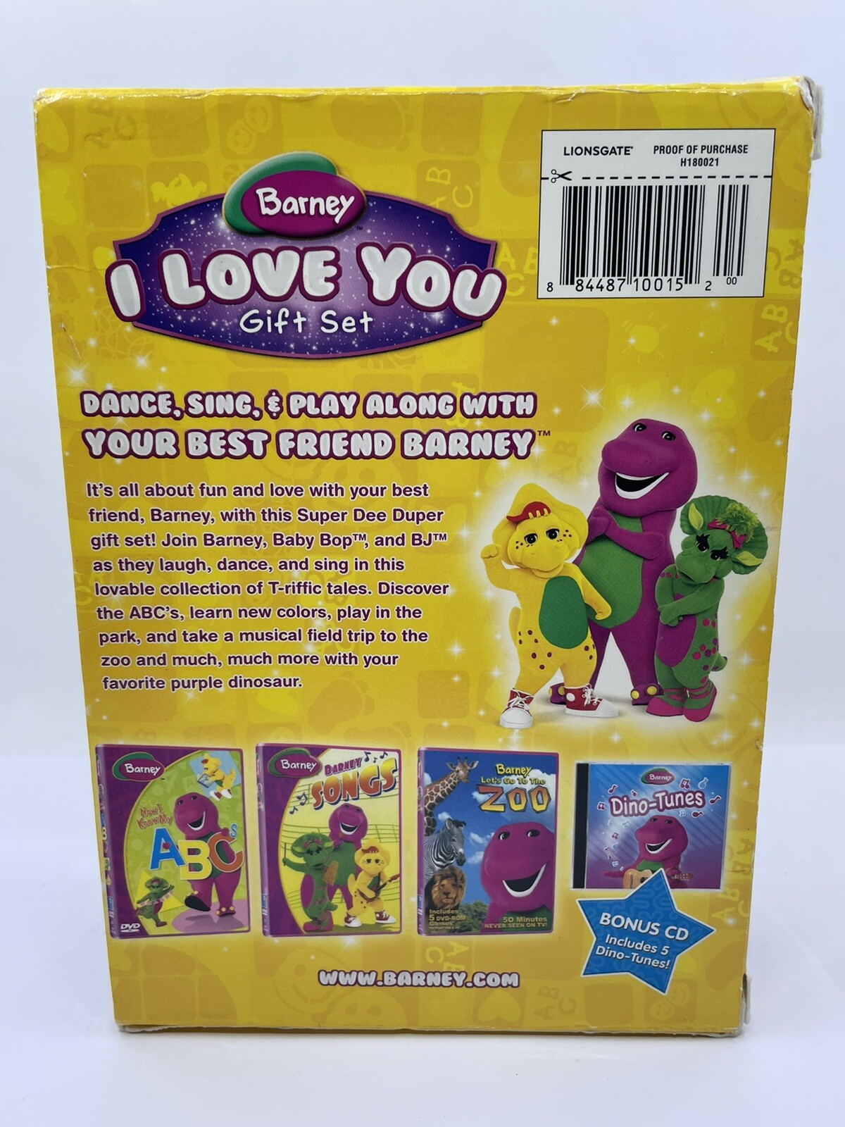 Barney - Barney Giftset (DVD, 2008, 3-Disc Set) for sale online | eBay