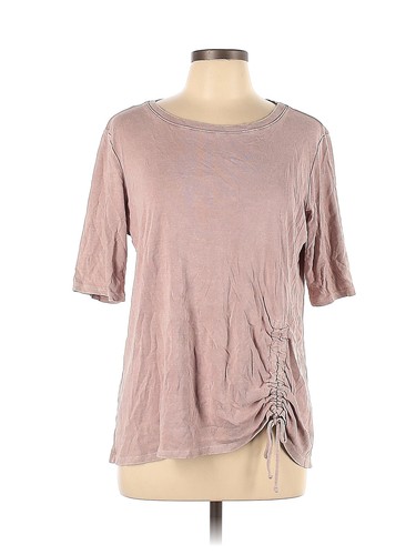 M Rena Women Pink 3/4 Sleeve Top L | eBay