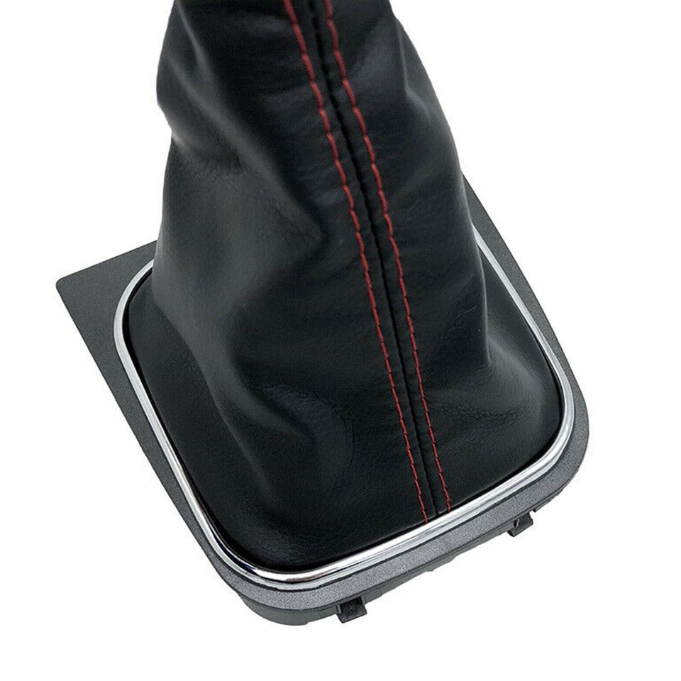For VW Golf 6 MK6 5 A5 MK5 GTI GTD Jetta 6 Speed Gear Shift Knob Gaiter ...