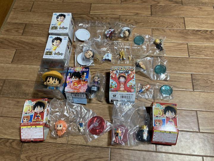 ONE PIECE Mini Figure lot of 9 Ichiban kuji Luffy Hancock Nami Kizaru ...