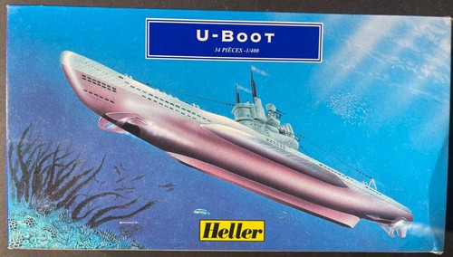 Heller German U-boat Submarine 1/400 Scale Model Kit 81002 for sale ...