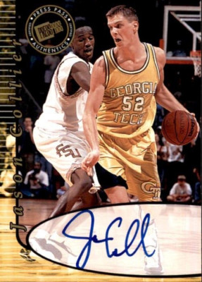 2000 Press Pass Jason Collier Autographs Basketball #4 | eBay