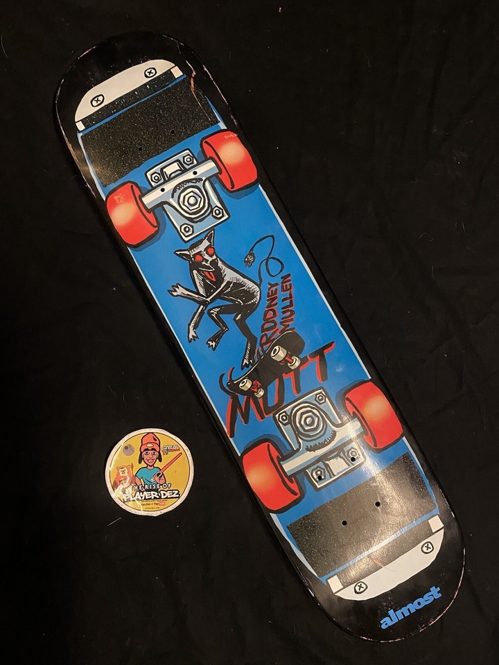 RARE Rodney Mullen Pro Model Almost Mutt Skateboard Deck | eBay