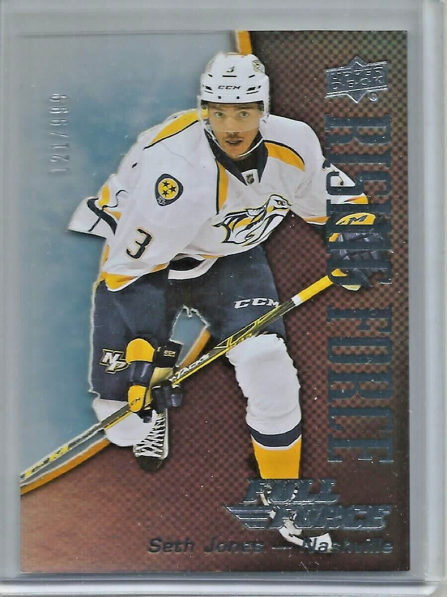 Seth Jones 2015/16 Upper Deck Full Force Rising Force #121/999 | eBay