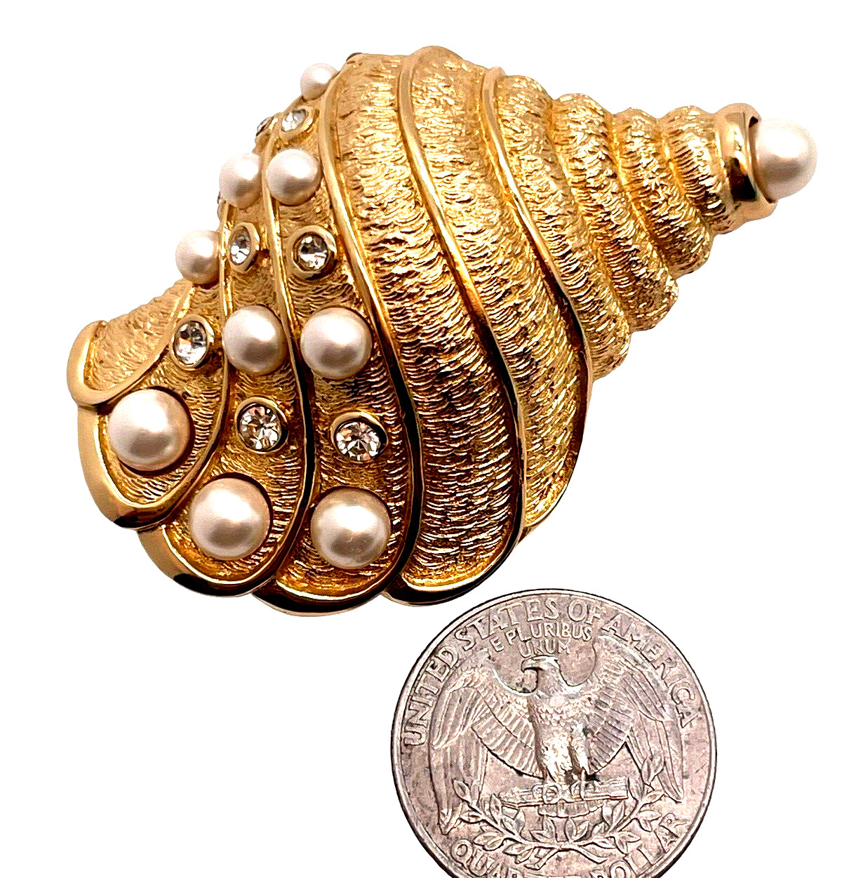 Spectacular Vintage Christian Dior Figural Seashell B… - Gem