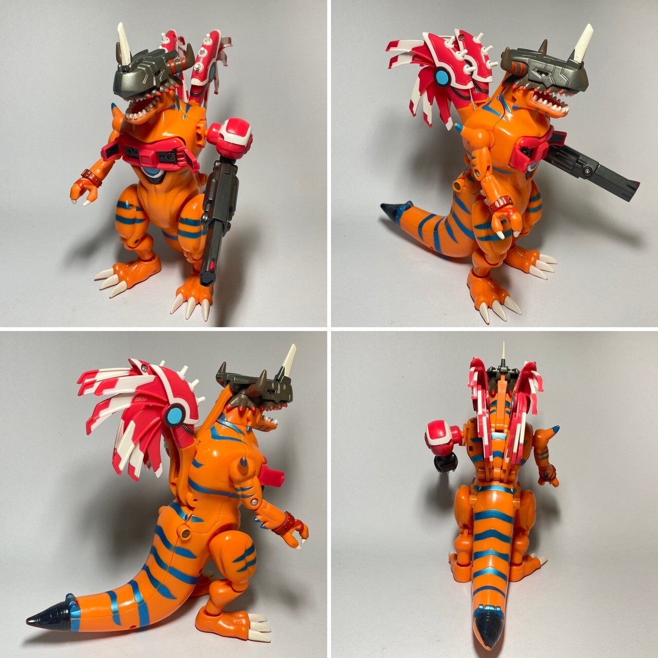 GeoGreymon RizeGreymon Digimon Savers Bandai Evolution Action ...