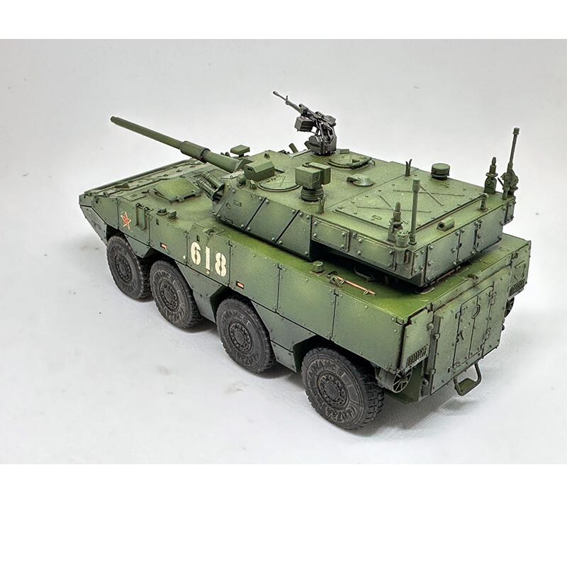 YIHE 1/72 Chinese Type 19 105mm Wheeled Assault Gun Finished Resin ...