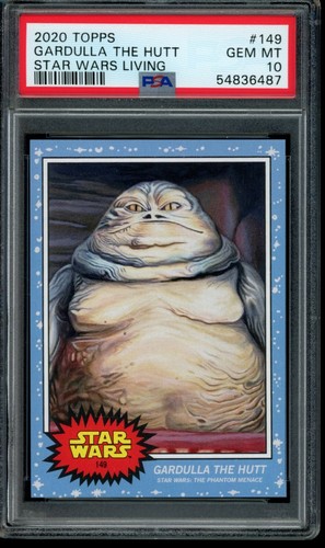 2020 Topps Star Wars Living Set #149 Gardulla the Hutt PSA 10 Gem Mint ...