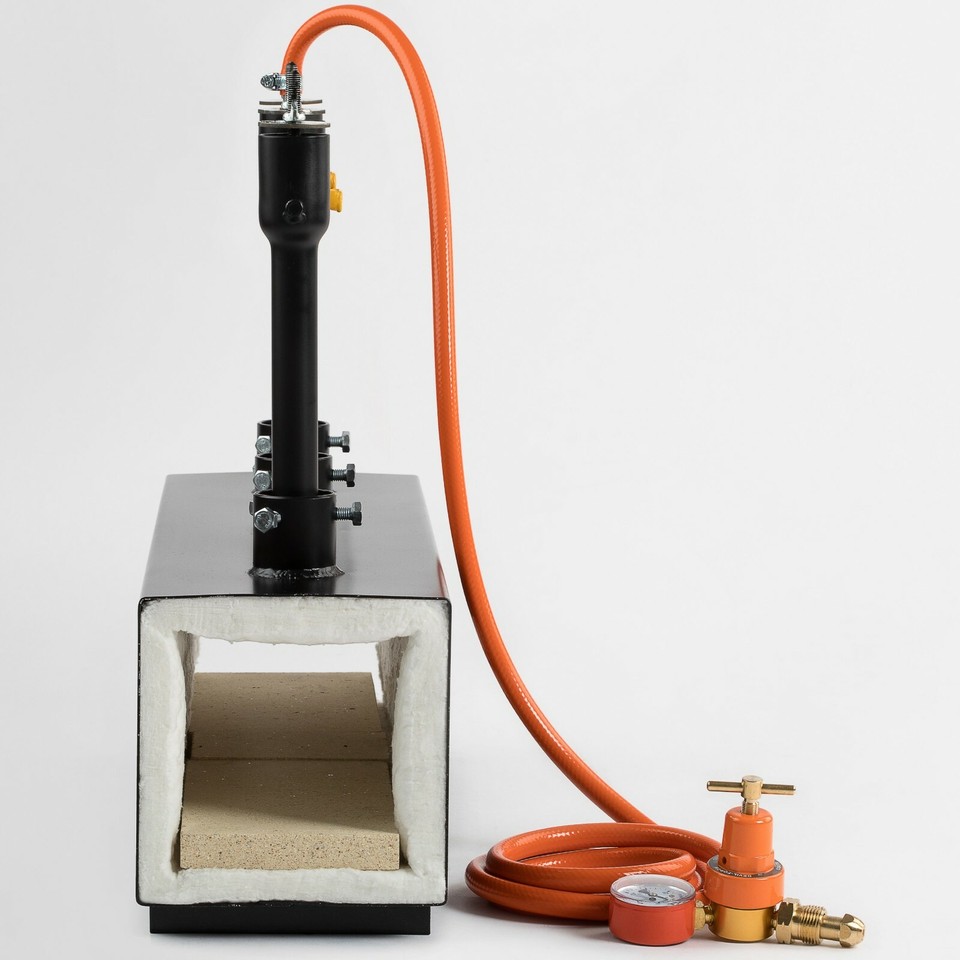 DFPROF3b GAS PROPANE FORGE Furnace Burner Knife Making Blacksmith USA ...