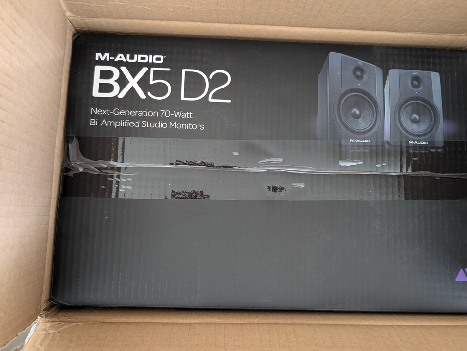 M-Audio BX5 D2 5 inch Powered Studio Monitor | eBay