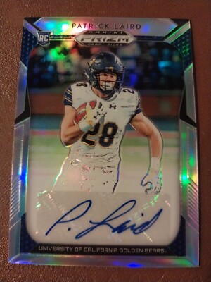 2019 PATRICK LAIRD PANINI PRIZM AUTOGRAPHED AUTO ROOKIE CARD RC #384 ...