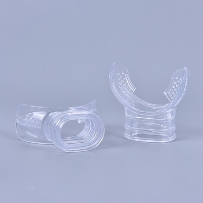 1PC Dive Tube Snorkel Silicone Clear Underwater Diving Tube Swimming ...