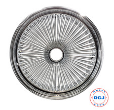 Player Wire Wheel 17" or 18" X 8" Display 100 Spoke S/lace Chrome for ...
