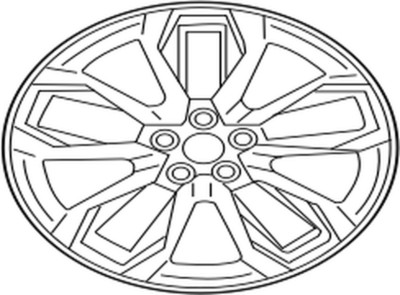 42611-11090 Toyota Wheel, disc (for front) 4261111090, New Genuine OEM ...
