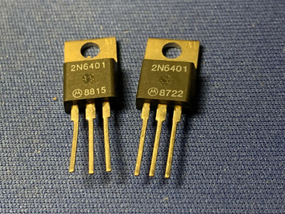 2N6401 MOTOROLA SCR TO-220 TYPE PKG! NEW VINTAGE LAST ONES QTY-1 | eBay