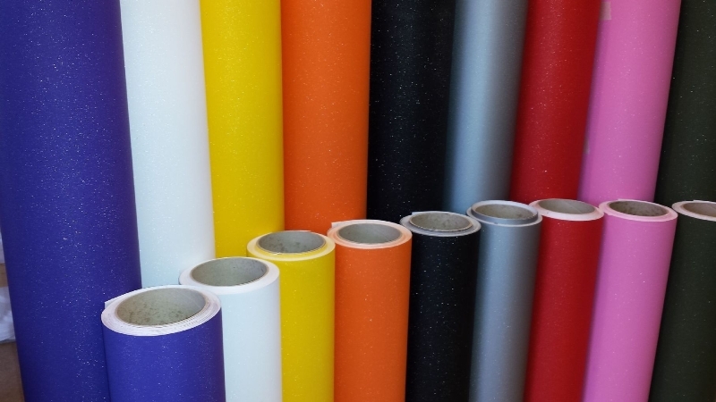 BUY 2 GET 1 FREE! A4 / 1m Roll Of Glitter Self Adhesive Vinyl Sign ...