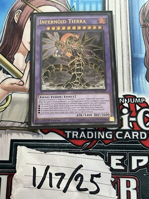 Yugioh Infernoid Tierra CORE-EN049 Ultimate Rare NM | eBay