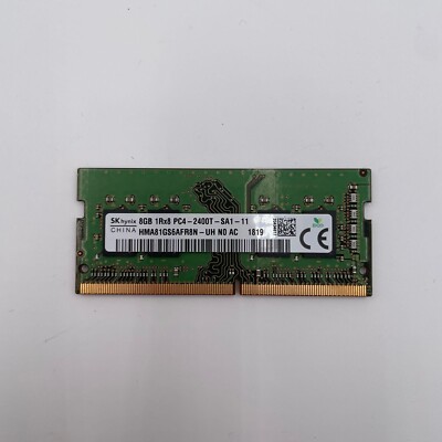 Hynix RAM 8GB (1x8GB) DDR4 2400MHz SODIMM Laptop Memory HMA81GS6AFR8N ...