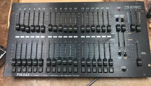 Pulsar 18 Channel 2 Preset Analog Multiplexer Dmx Light Controller ...