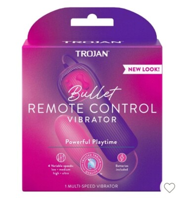Trojan Bullet Remote Control Vibrating Bullet Personal Massager | eBay