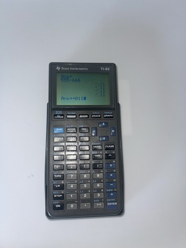 Texas Instruments TI-82 Scientific Graphing Calculator w/ Cover | eBay