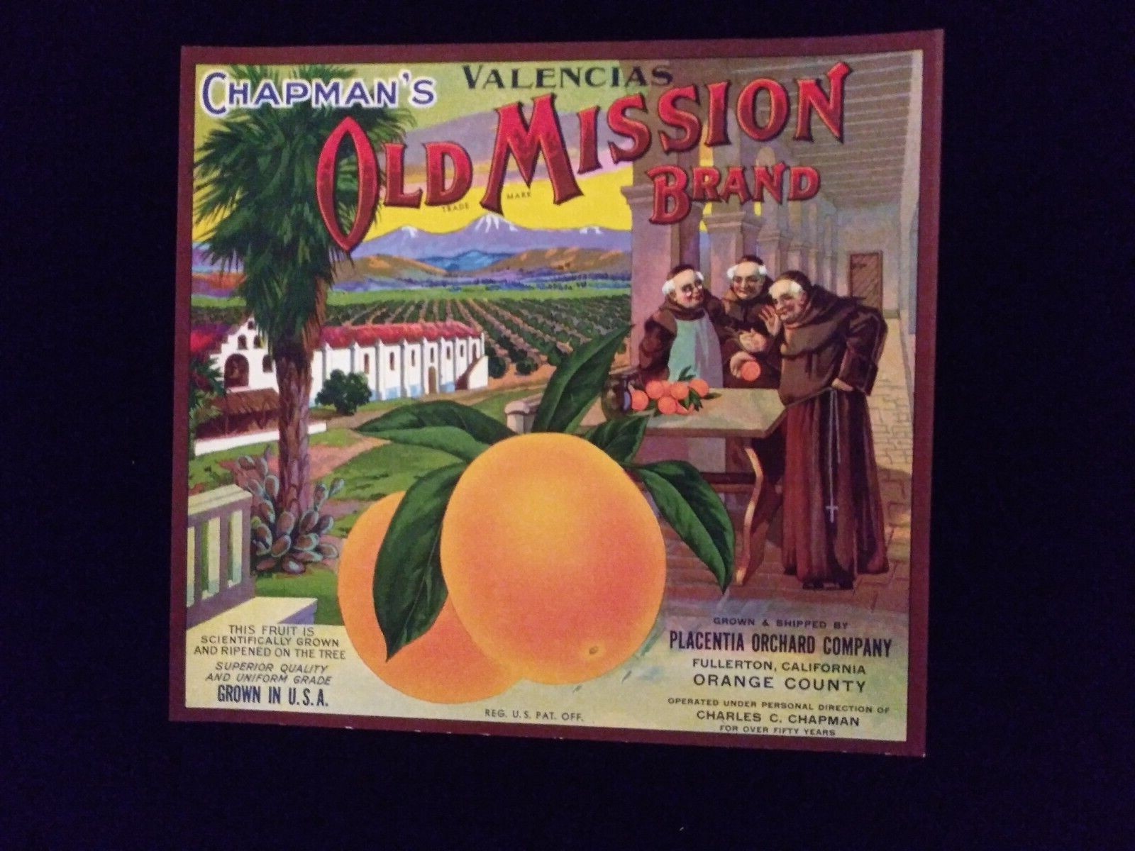 5 original vintage California citrus labels | eBay