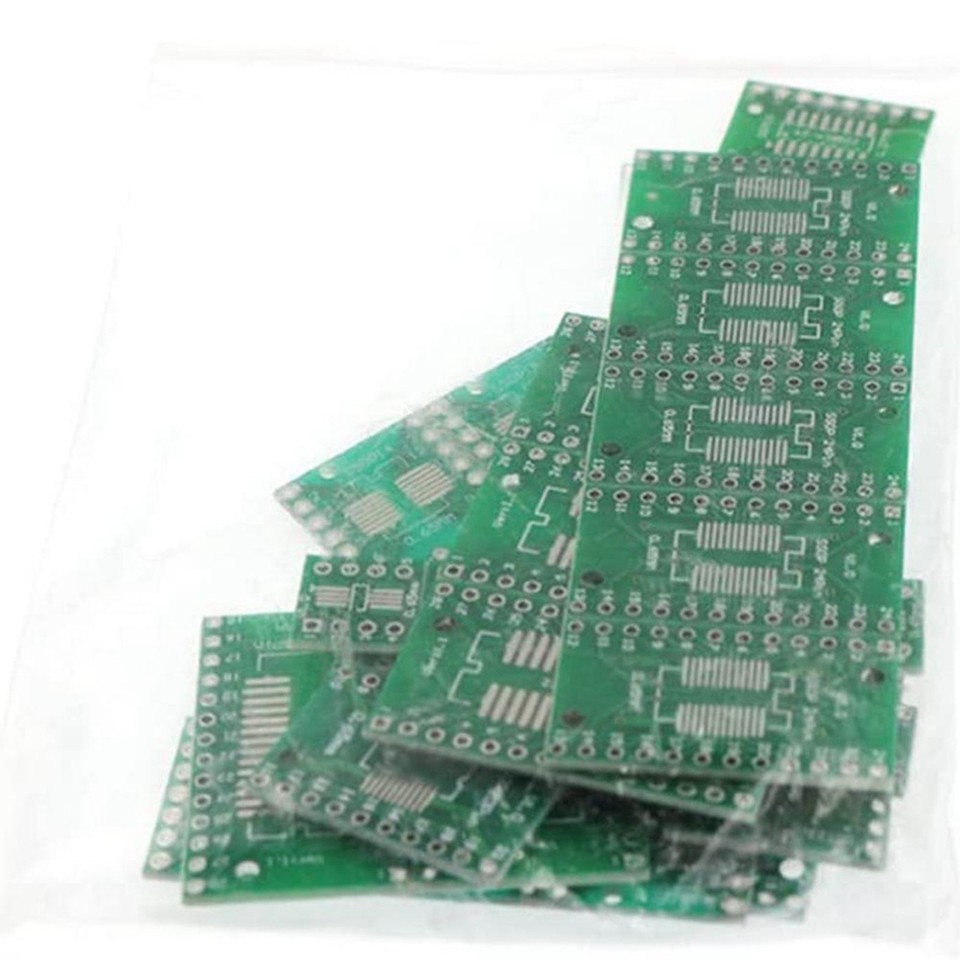 70Pcs PCB Board Kit SMD Turn to DIP SOP MSOP SSOP TSSOP SOT23 8 10 14 ...