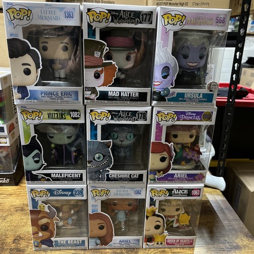 Funko Pop! Lot - Assorted Characters 9 New Pops In boxes | eBay