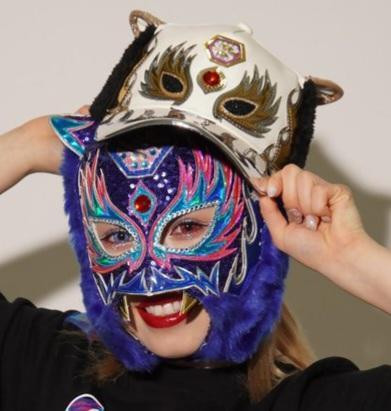 Stardom Starlight Kid Mask Cap - New Wrestling Headwear Accessory | eBay