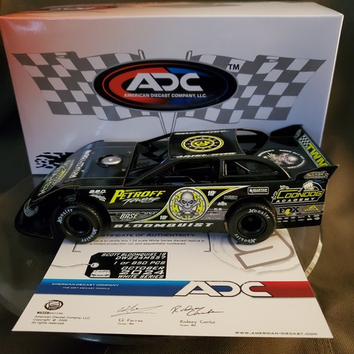 1:24 ADC 2024 Dirt Late Model *SCOTT BLOOMQUIST* #0 Tribute Car ...