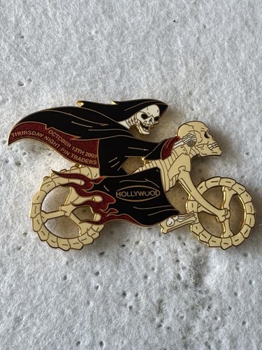 Hard Rock Cafe Hollywood Halloween TNT Bone Biker Pin | eBay