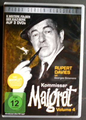Kommissar Maigret, Vol. 4 3 DVDs 2016, Rupert Davis | eBay