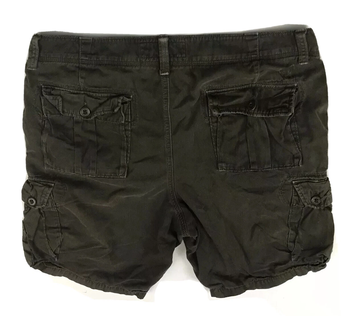 Black Cargo Shorts American Eagle