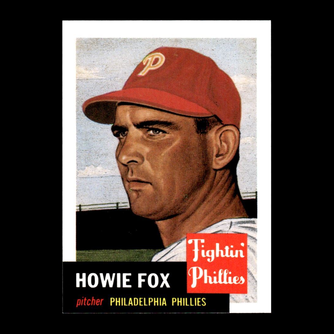Howie Fox 1991 Topps Archives 1953 Philadelphia Phillies #22 NM-MT GM 3 ...