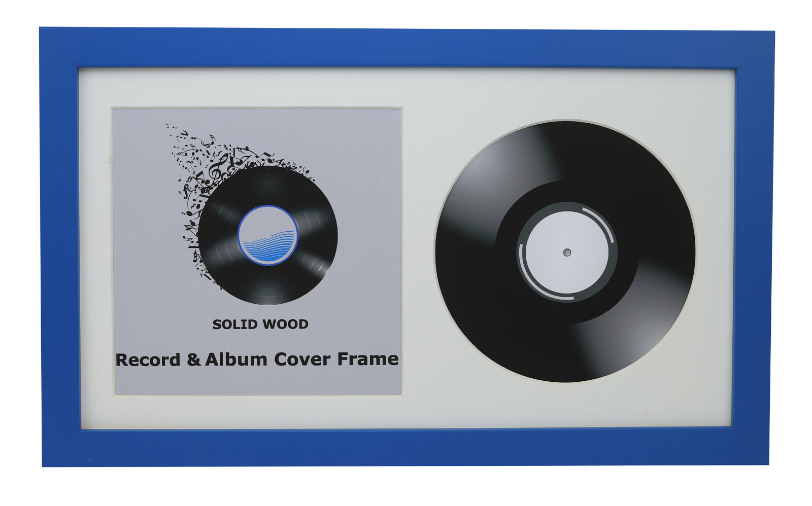 12" / 10" / 7" Vinyl LP Record and Album Cover Frame Memorabilia Wall ...