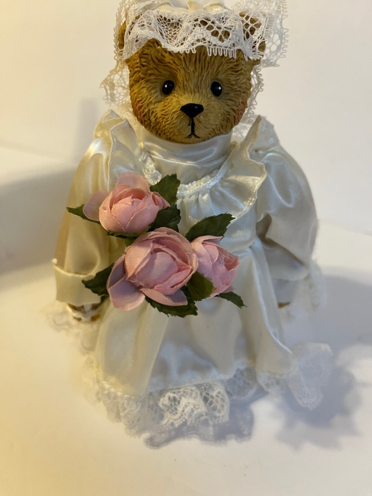 2 Vintage Shudehill Giftware Figurines -Bride Bear and Bear w/Basket | eBay